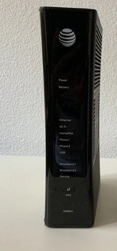 AT&T U-Verse 5268AC FXN Gateway Wireless Internet Router Modem | eBay