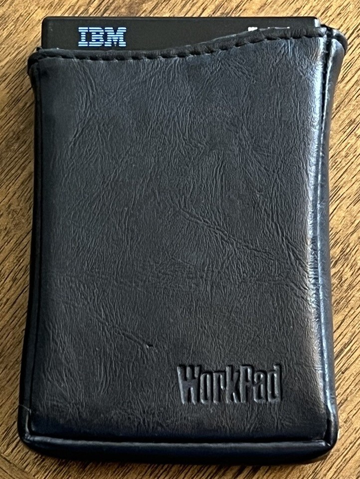 IBM WorkPad Gen 1 8602-10U Super Rare PDA with Case - Tested And Works ...