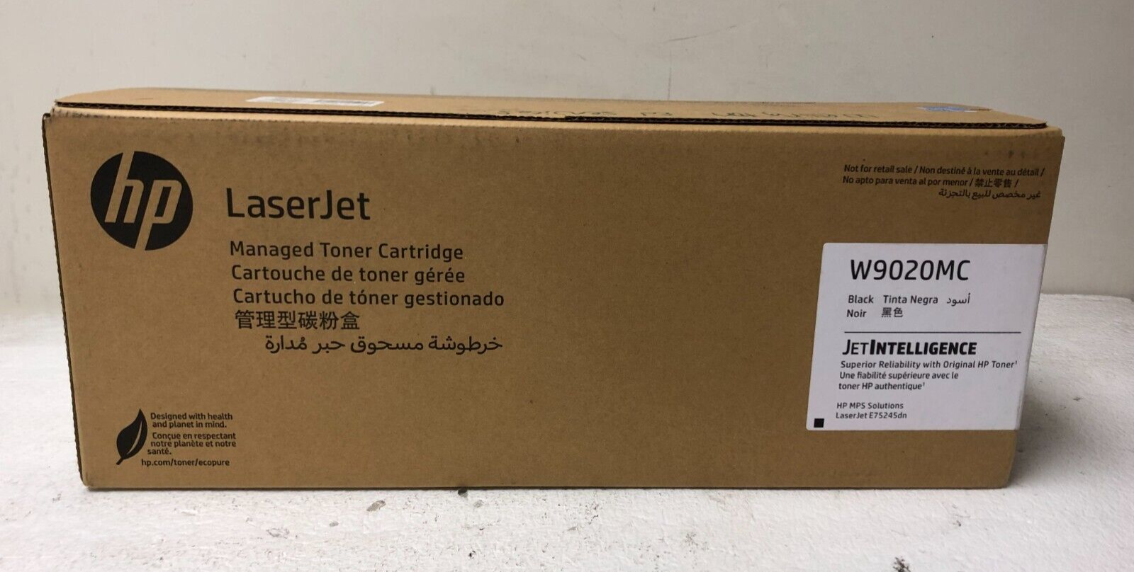 HP Managed High-Yield Black Toner Cartridge W9020MC for sale online | eBay