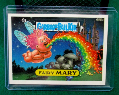 FAIRY MARY 608a Garbage Pail Kids GPK OS 15 DIE CUT TOPPS 1988 W/TOP ...