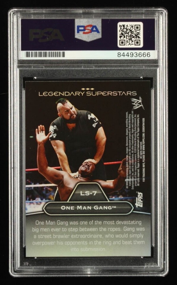 Mark Henry Signed 2010 Topps Platinum WWE Legendary Superstars #LS7 One ...