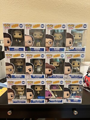 Seinfeld Funko Pop! Lot Set of 12. Complete Set with Exclusives. Mint ...