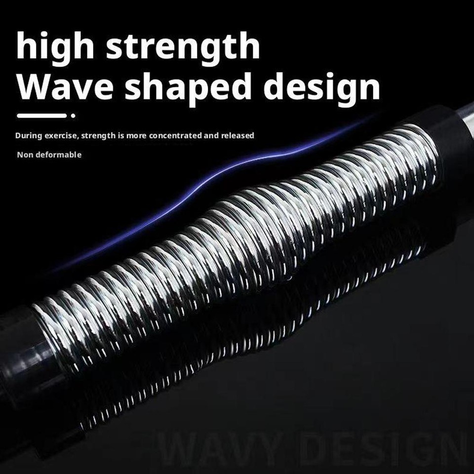 Powerful Twister Bar 10-60 kg with Grips For Upper Body Arm Strength ...