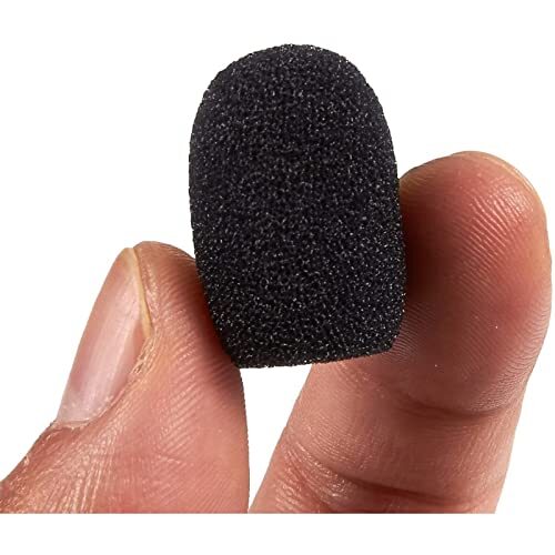 24 Pack Microphone Headset Windscreen Covers - Mini Foam Wind Guard ...