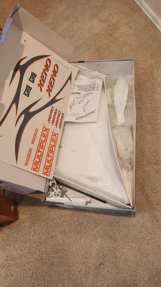 Multiplex Xeno Flying RC Glider Wing Plane Kit ARF | eBay