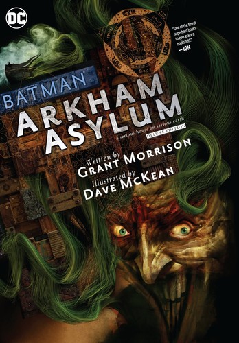 Batman: Arkham Asylum The Deluxe Edition Graphic Novel | eBay