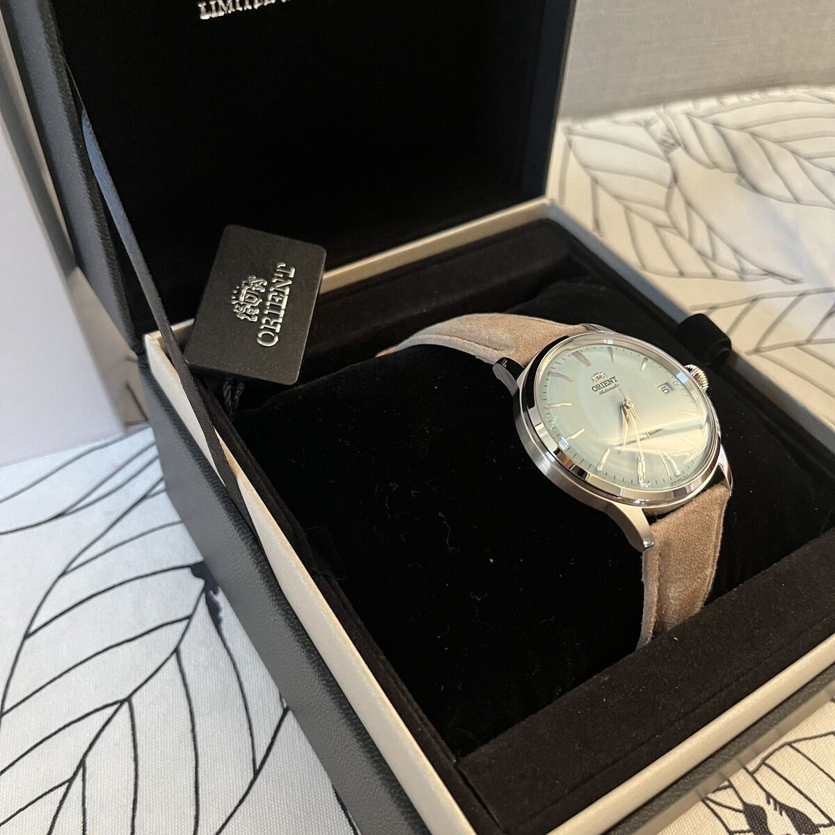 Orient Bambino 38 RN AC0M06L Baby Blue Fall/Winter 2023 Orient Bambino 38 RN AC0M06L Baby Blue Fall/Winter 2023