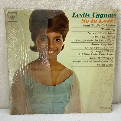Leslie Uggams "So In Love!" Vinyl LP 1963 Columbia Records CL-2071 | eBay