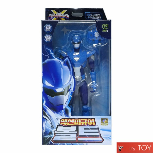 Mini Force 2018 Version MINIFORCE X Bolt Volt Action Figure Blue Gift ...