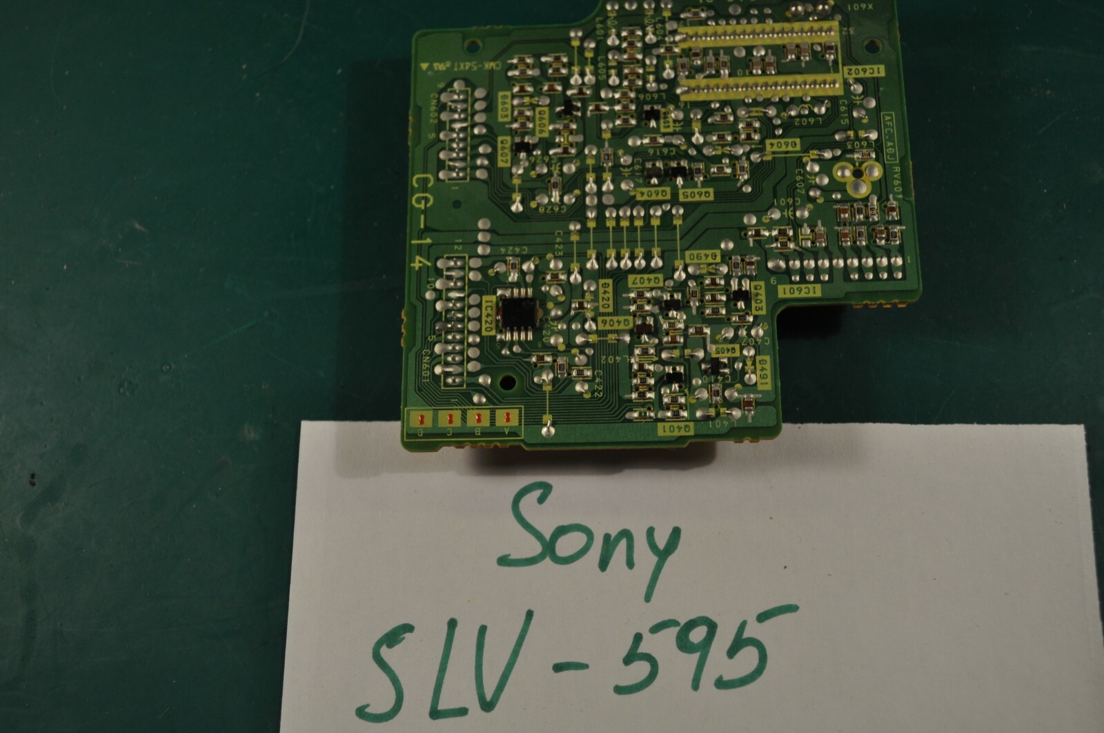 Sony SLV-595HF Hi-Fi VCR Replacement Parts Circuit Board Part # 1-641 ...