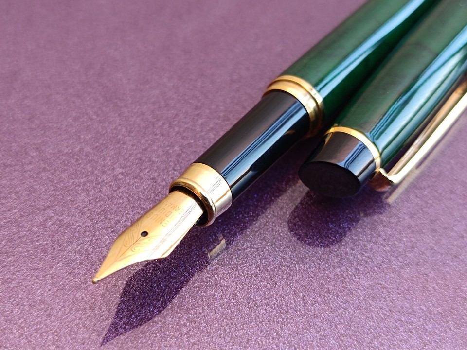 Fountain Pen, Vintage Fountain Pen, Gold Filled Nib, Ink Pen, Old ...