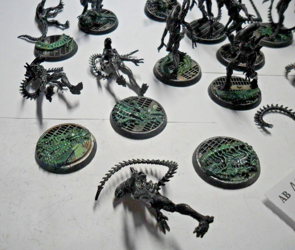Prodos AVP Aliens vs Predator Kickstarter fifteen Alien Warriors resin ...