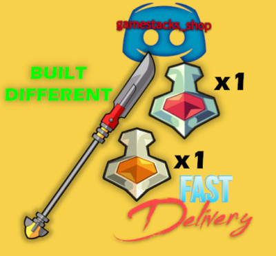 Brawlhalla Bundle - V6 x1 + V5 x1 + Toybox Spear + Built Different ...