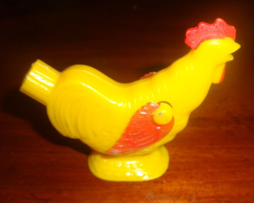 1960s Rooster / Chicken Toy Whistle Plastic Possible Cereal Toy | eBay ...