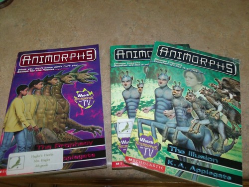 Lot of 3 Animorphs Scholastic Books, 2 of them are the same book. | eBay