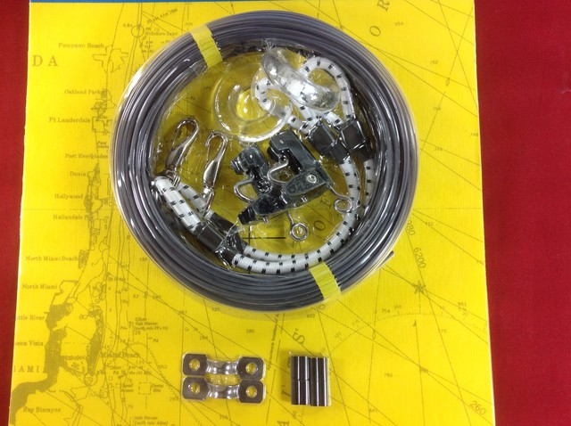 OUTRIGGER KIT ULTIMATE TROLLING CLIPS SNUBBERS LINE EYE STRAPS ...