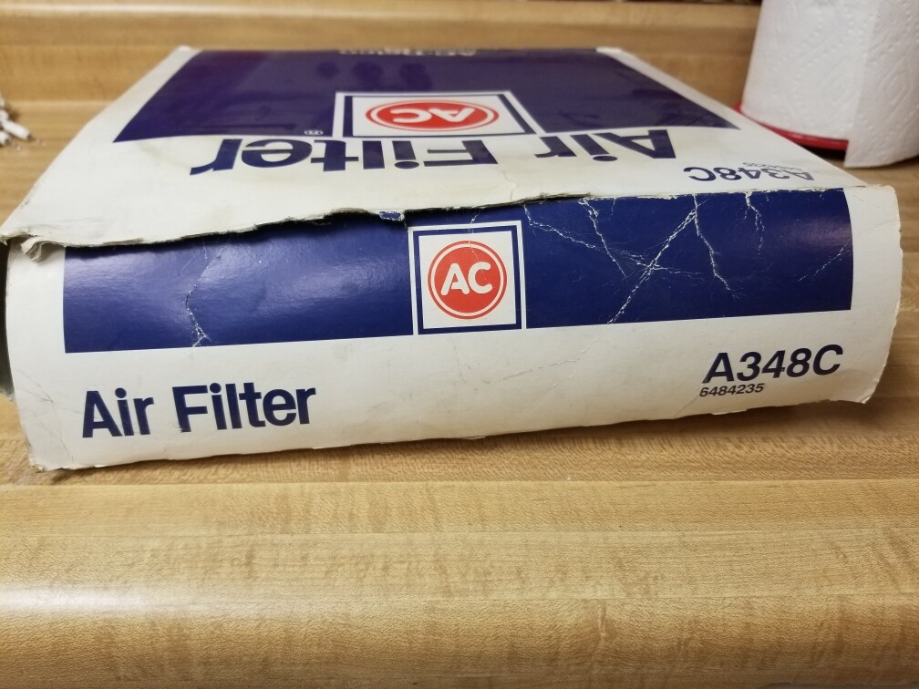 AC-Delco A348C Air Filter | eBay