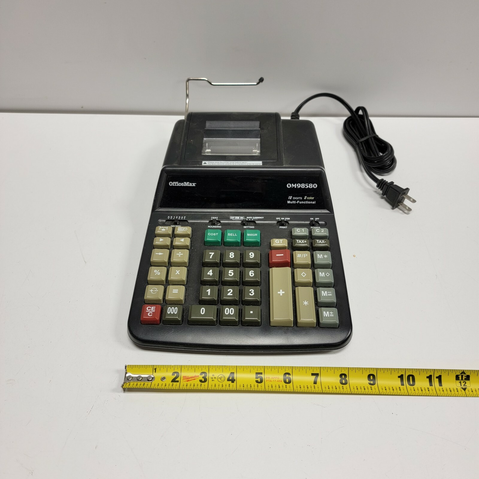 OfficeMax OM98580 12 Digit Extra Heavy Duty Commercial Printing ...