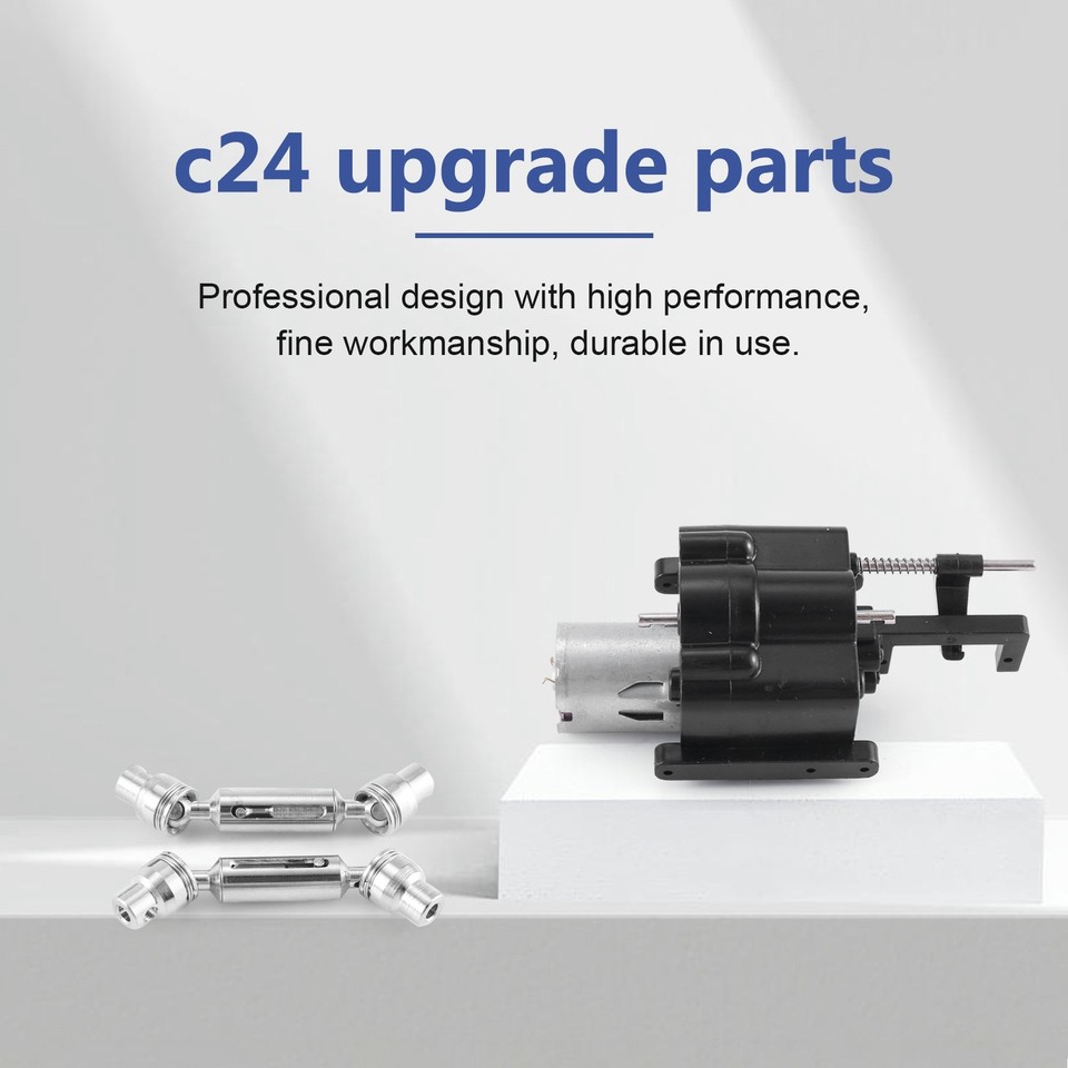 2 Speed with Drive Shaft for C14 C24 B14 B36 MN D90 MN-90 MN99S RC ...