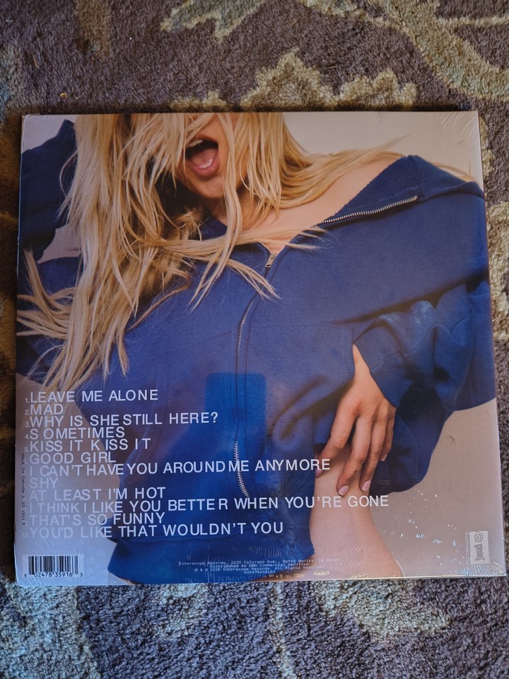 Renee Rapp Bite Me Baby Blue Vinyl Record (Target Exclusive) | eBay