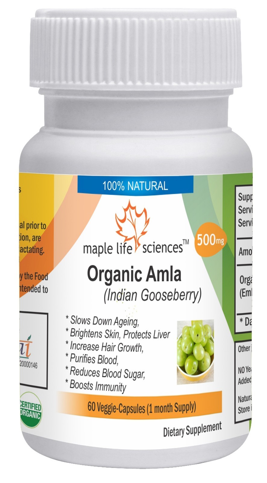 BIO Amla Kapseln Emblica officinalis Phyllanthus emblica Vitamin C | eBay