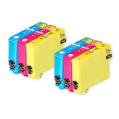 6 C/M/Y Ink Cartridges XL for Epson Expression Home XP-255 XP-342 XP ...