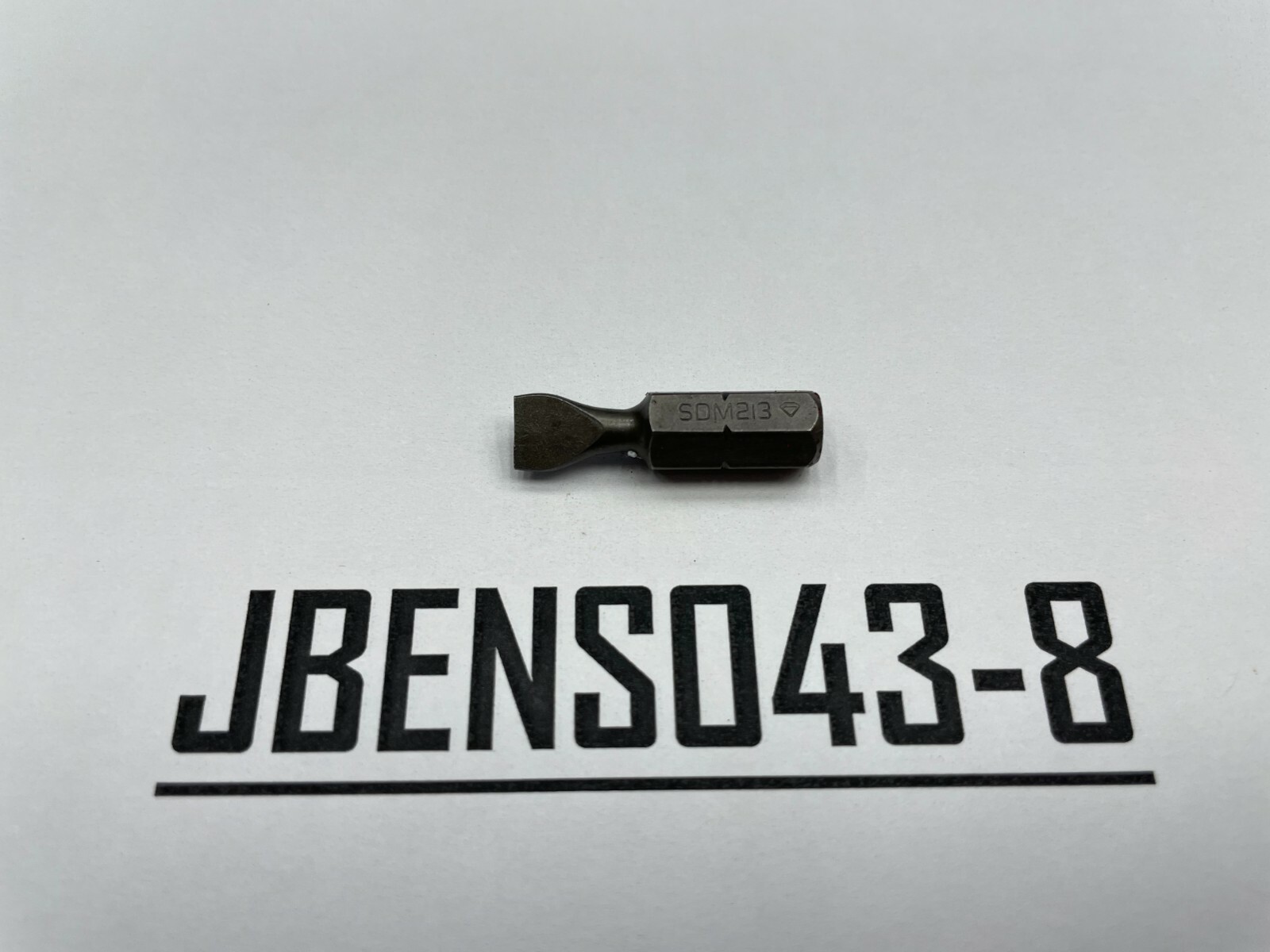 Snap-on Tools USA NEW 1/4" Hex 9/32" Flat Head Screwdriver Bit SDM213B ...