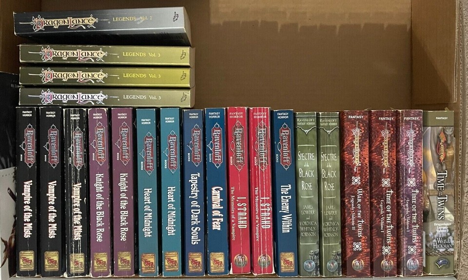 D&D Dragonlance Ravenloft Books - You Choose Your Single Books Series R ...