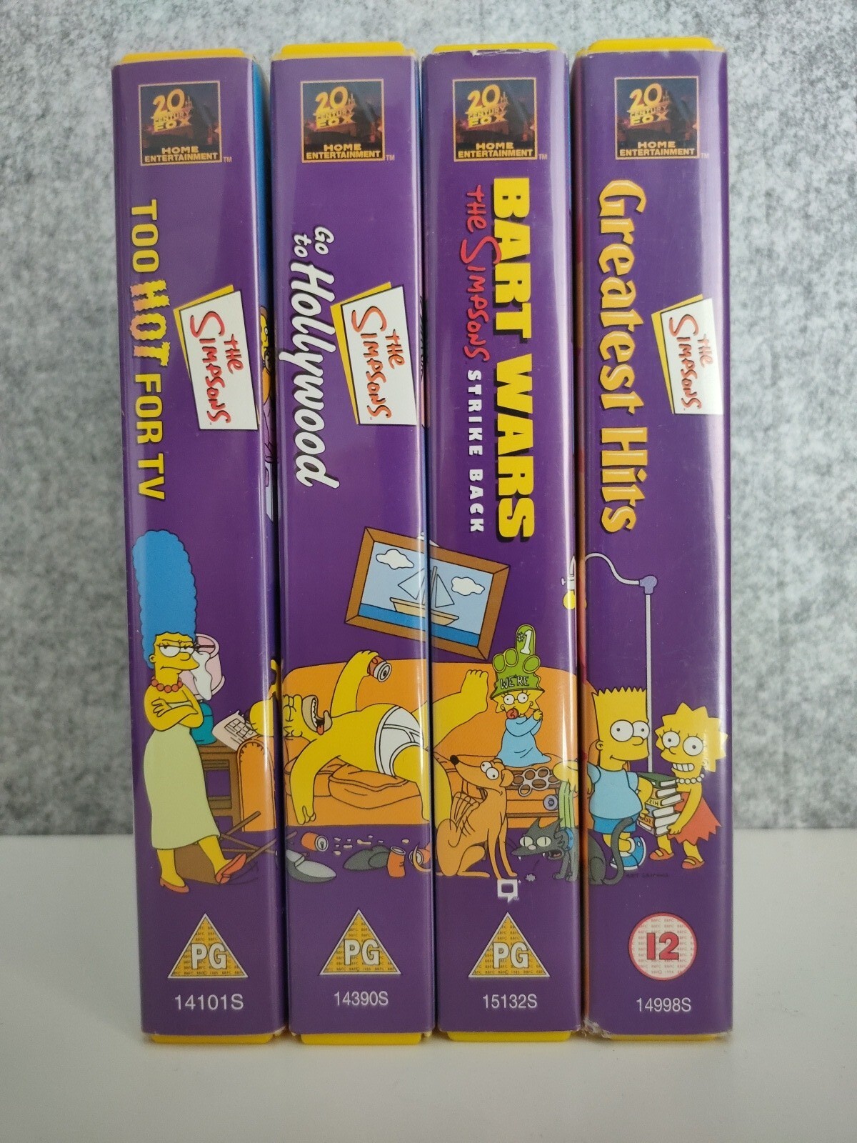 The Simpsons - The Simpsons Go To Hollywood - Matt Groening (PAL VHS ...