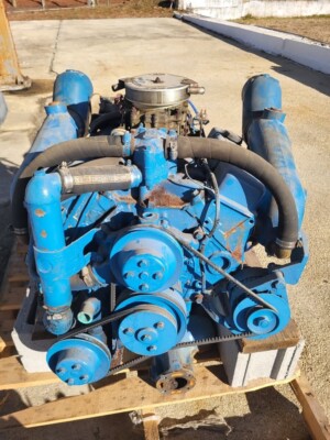 Crusader 350 5.7L 270 HP Marine Gas Engine 100 Hours since rebuild | eBay