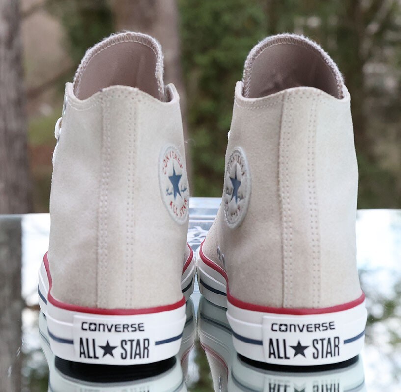 Converse Chuck Taylor All Star Hi Leather Men’s Size 11 Grey Custom ...