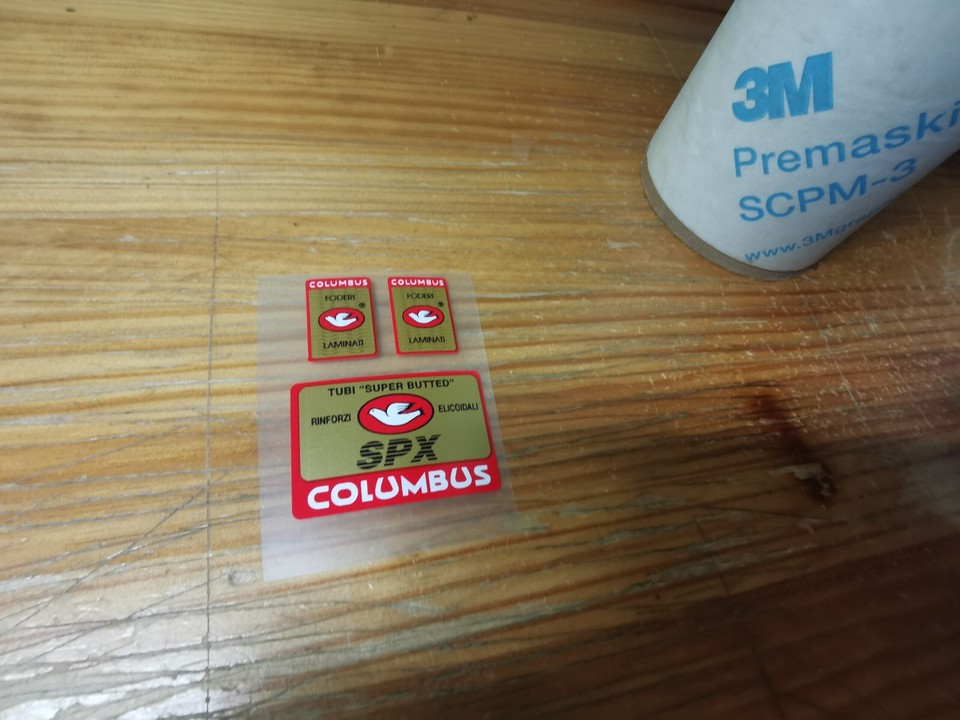 Columbus SPX Vinyl Kit Decal Sticker Stickers Sticker ステッ | eBay