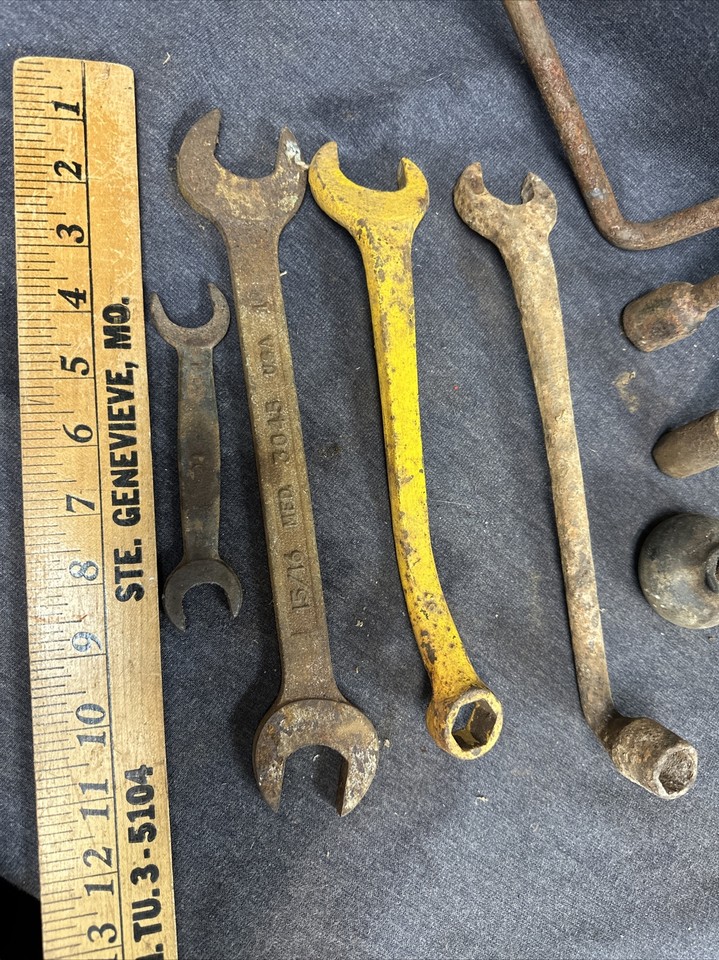 Old Antique Farm Tractor Model T & Machine Wrench Tool Lot I | eBay