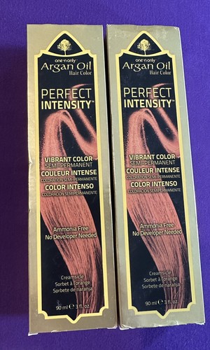 2 One 'N Only Argan Oil Perfect Intensity Creamsicle Semi-Permanent ...