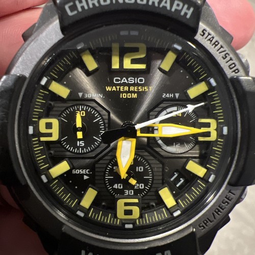 Casio MCW-100H Chronograph WR100m 5434 Stainless Steel Watch With New ...