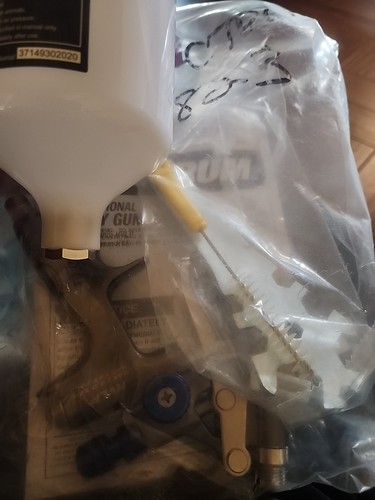 SPECTRUM PREMIUM HVLP SPRAY GUN WITH SIDE FAN CONTROL OPEN BOX 64824 | eBay