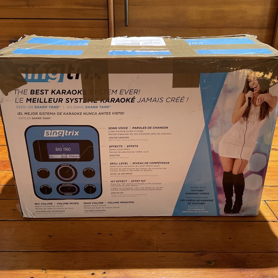 Singtrix Portable Karaoke Machine On Shark Tank, Kids & Adults, All-In ...