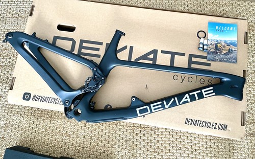 Deviate Highlander 29er Enduro Trail Mtb Carbon Frame Size Large High ...