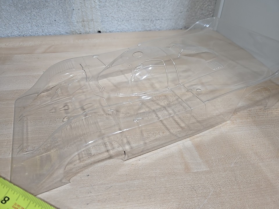 Vintage Plastic 1:10 RC Clear Body Shell Mazda 787B Le mans Race Car | eBay