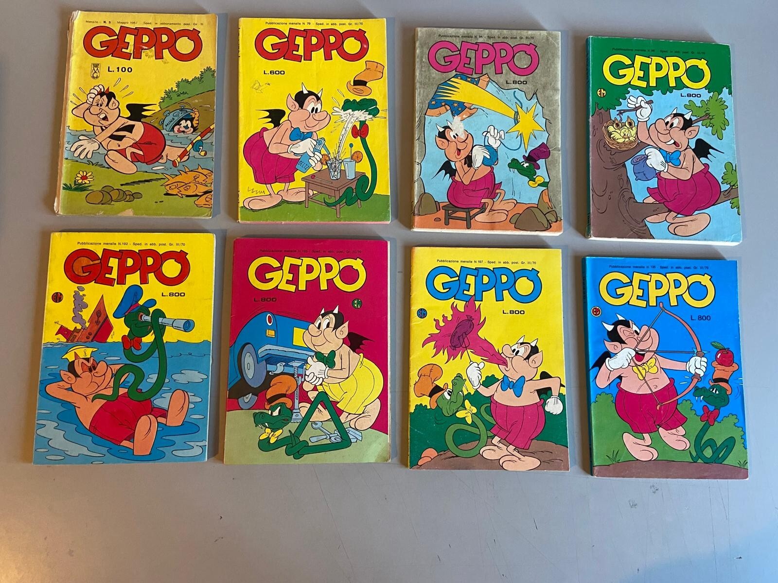 FUMETTO GEPPO A SCELTA , LEGGI LA DESCRIZIONE. | eBay