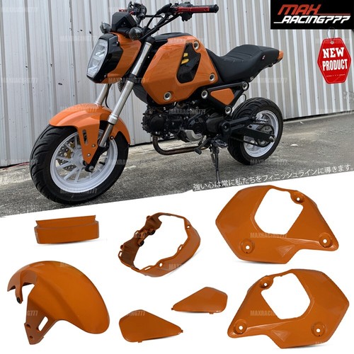 7PC BODY ORANGE PANELS FRAME BODY FIT FOR HONDA NEW MSX GROM 125 2021 ...