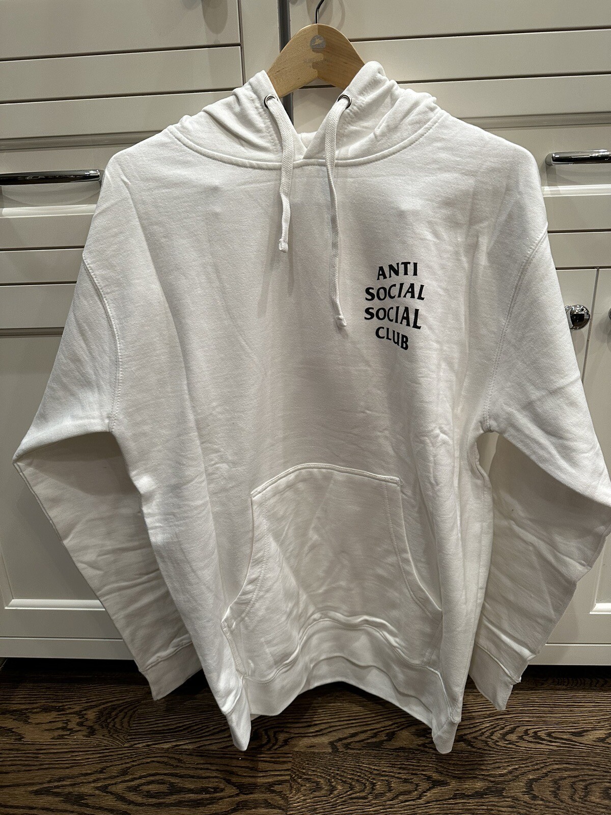 Anti Social Social Club White Hoodie ASSC Japan Cherry Blossoms - Size ...