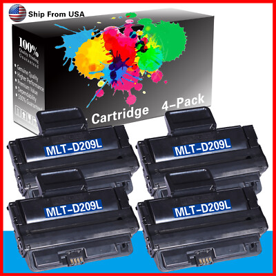 4PK MLT-D209L Toner Cartridge MLTD209L For SCX-4828HN SCX-4828 ML-2855 ...