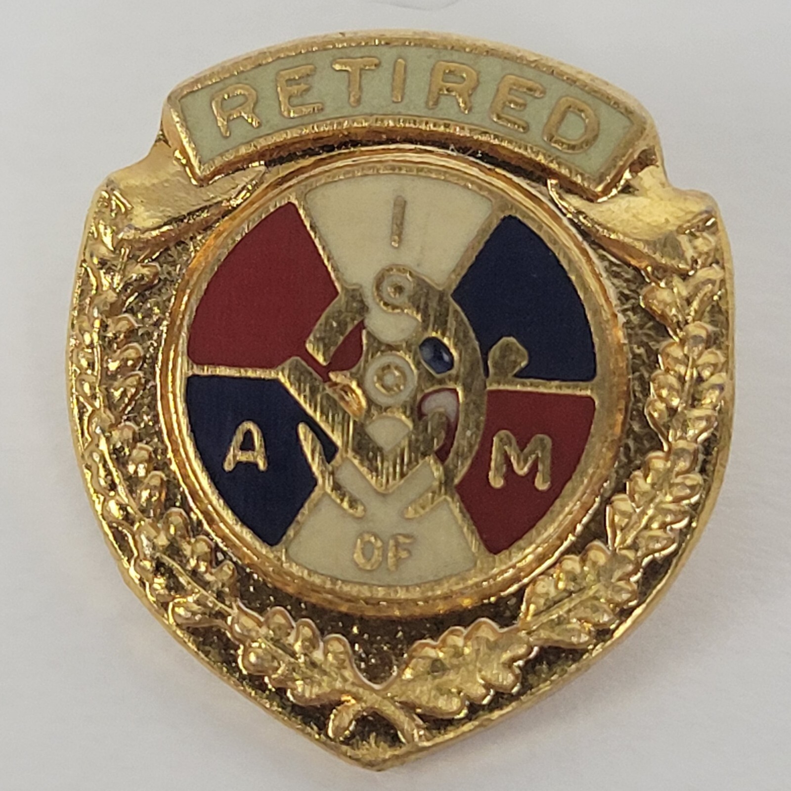 International Association Machinists Aerospace Workers Pins~10k GF ...