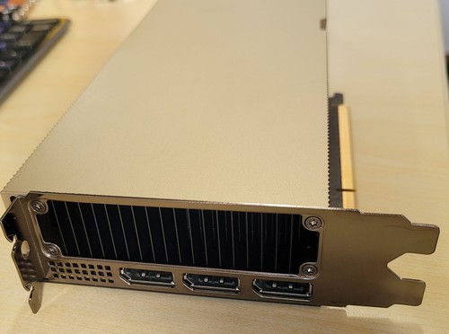 NVIDIA A40 48GB GDDR6 Data Center Visual Computing PCIe GPU HPE label ...