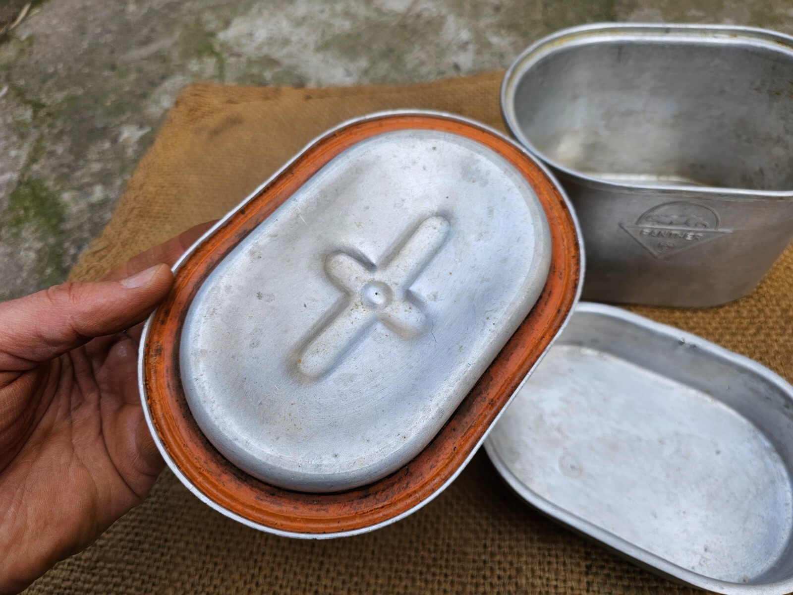 "PANTHER" WWII German Aluminium Food Can Container WW2 | eBay