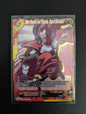 Dragon Ball Super TCG King Vegeta and Vegeta, Royal Bloodline ALT ART ...