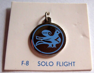 Camp Fire Girls SOLO FLIGHT CHARM Bluebird Graduation Campfire Bracelet ...