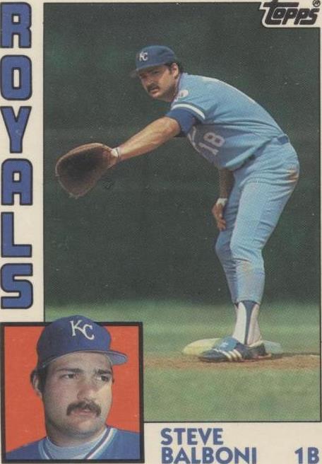 1984 Topps Traded - Steve Balboni #6-T for sale online | eBay