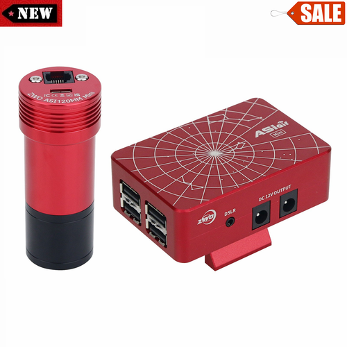 ZWO ASI120MM Mini Guide Camera w/ USB2.0 ST4 Ports + ASIAIR Mini for ...